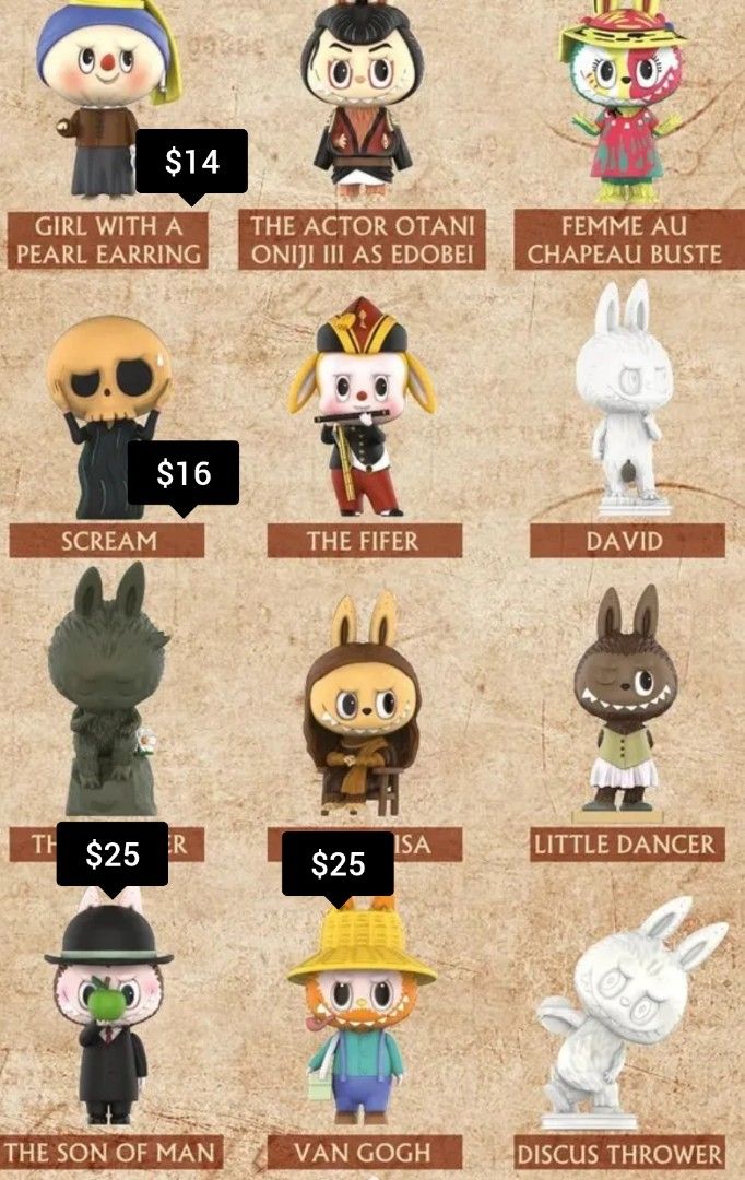 Popmart Labubu The monster Arts Series, Hobbies & Toys, Toys & Games on ...