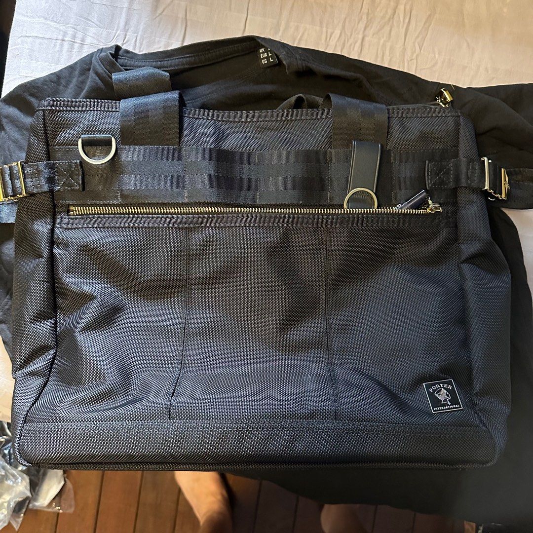 Porter International Laptop Briefcase Sling Bag, Men's Fashion, Bags ...