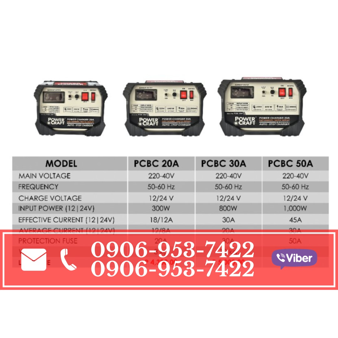 Powercraft Digital Battery Charger, Commercial & Industrial ...