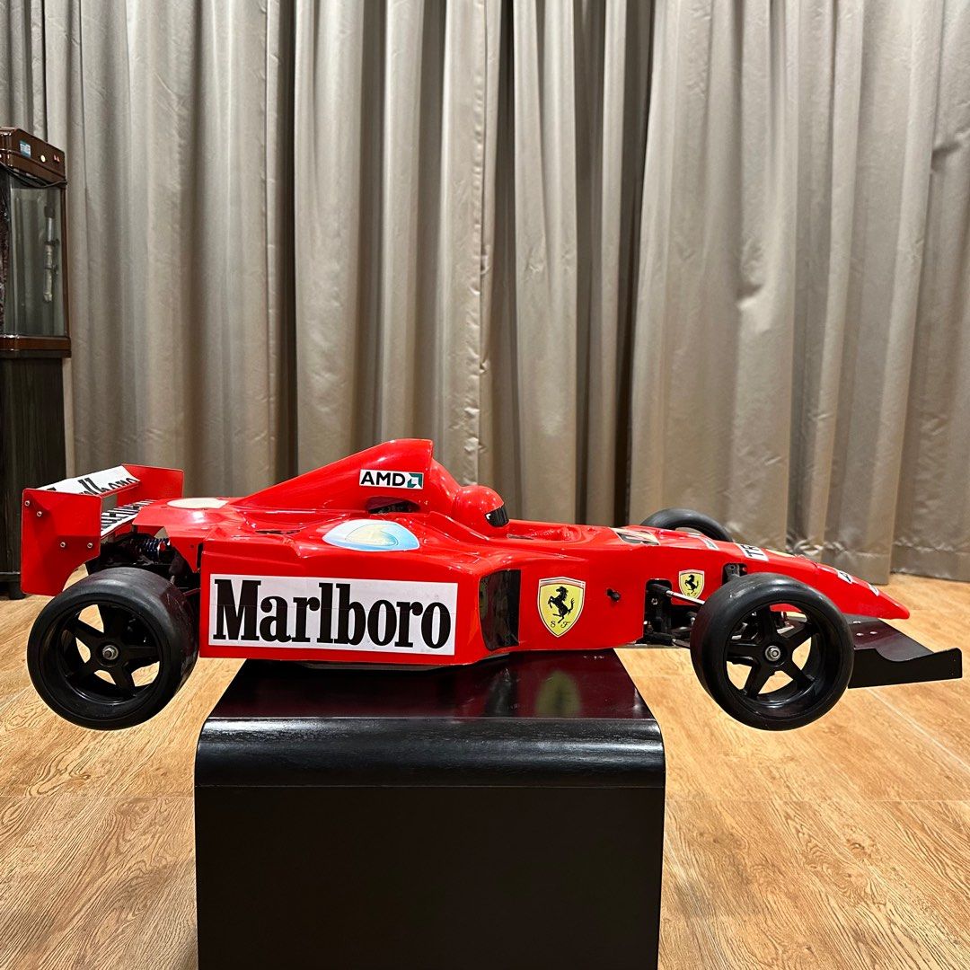 [PRE-OWNED] 1/5 TOP RACING SPORT FORMULA 1 GASOLINE PETROL F1 RC CAR ...