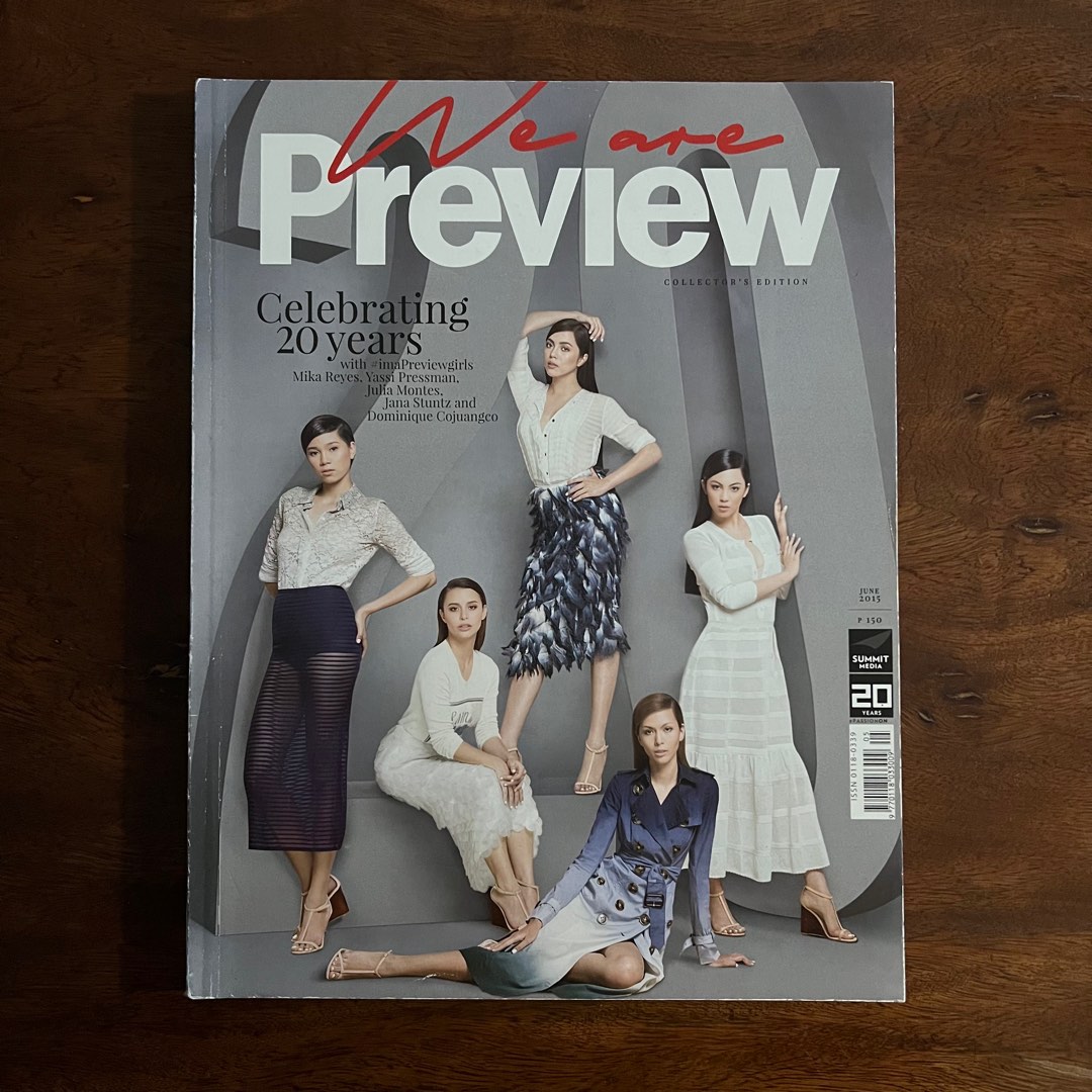 Preview Magazine June 2015 (Yassi Pressman, Julia Montes, Jana Stuntz ...