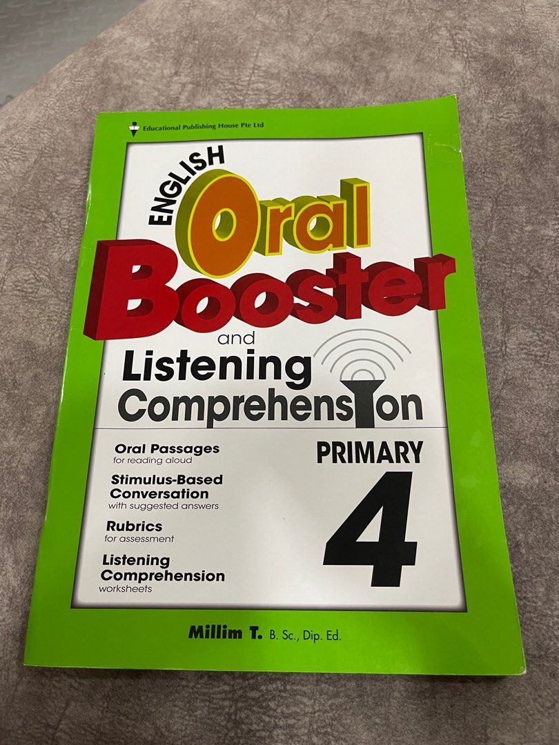 Primary 4 English oral booster and listening comprehension, Hobbies ...