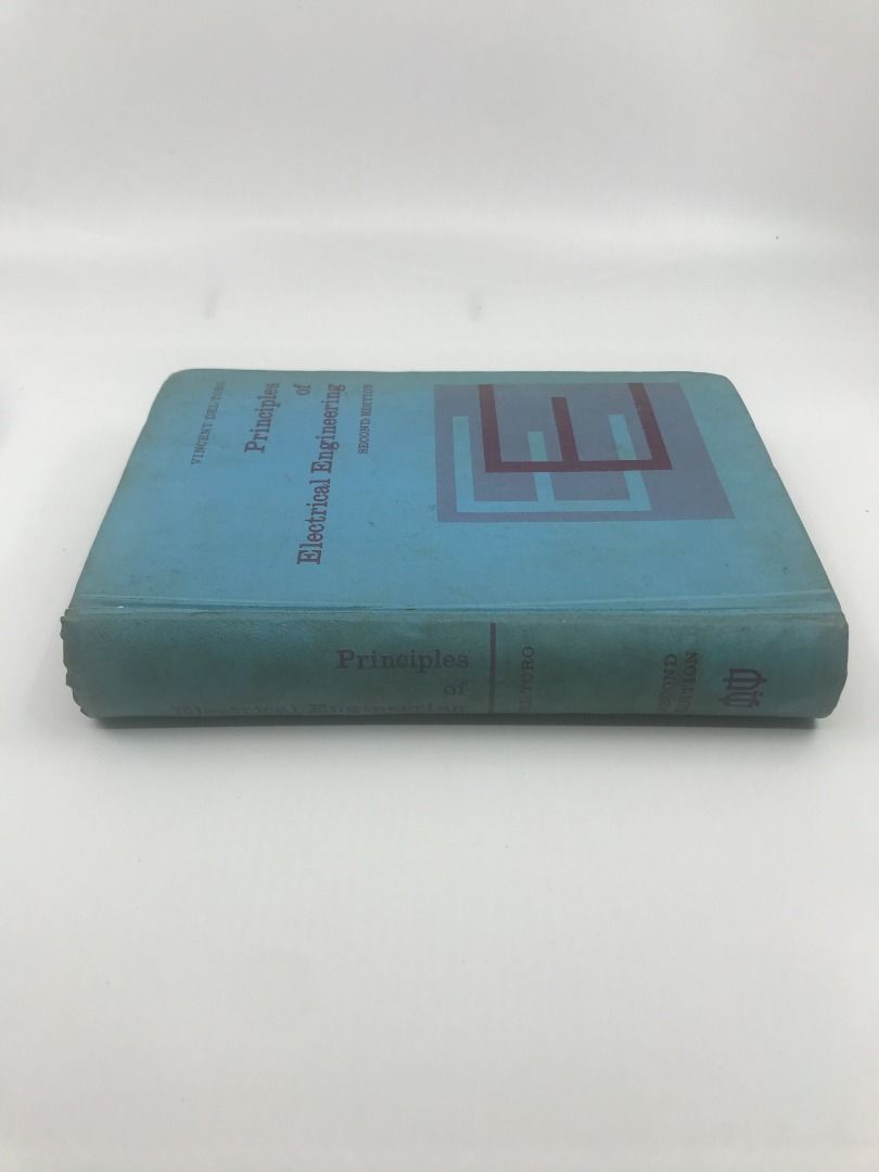 Principles of Electrical Engineering Vincent Del Toro second edition ...