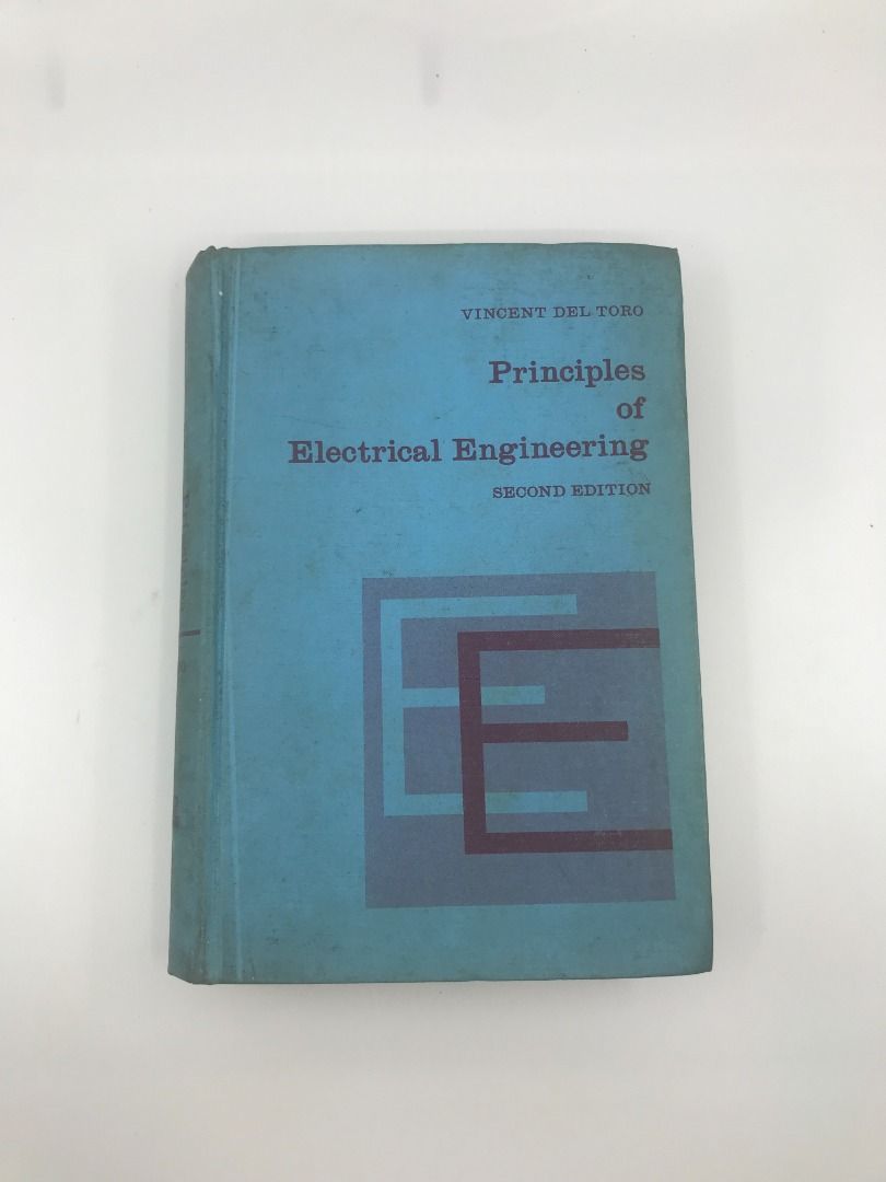 Principles of Electrical Engineering Vincent Del Toro second edition ...