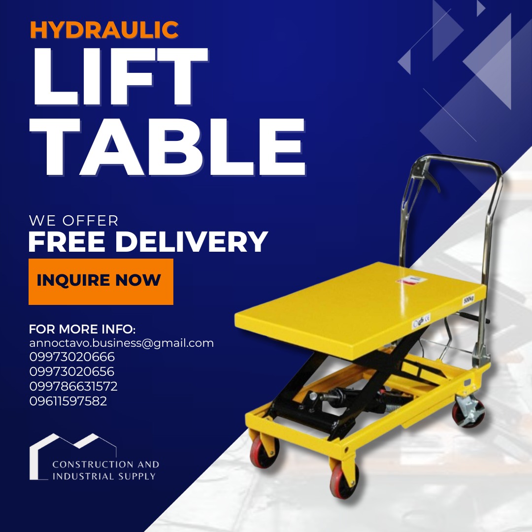 Production Efficiency | Logistics | Pallet Handling | Height Adjustable Table | Lift Table ...