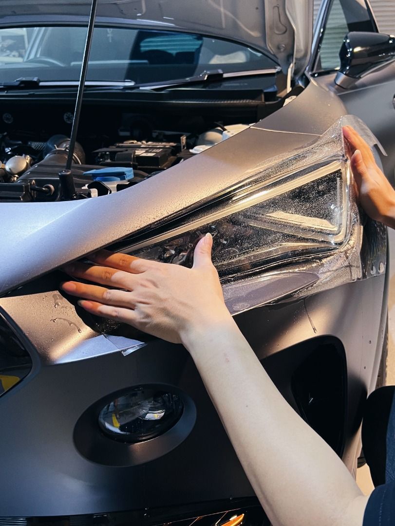 Headlight PPF Protection, Car Accessories, Car Workshops & Services on Carousell