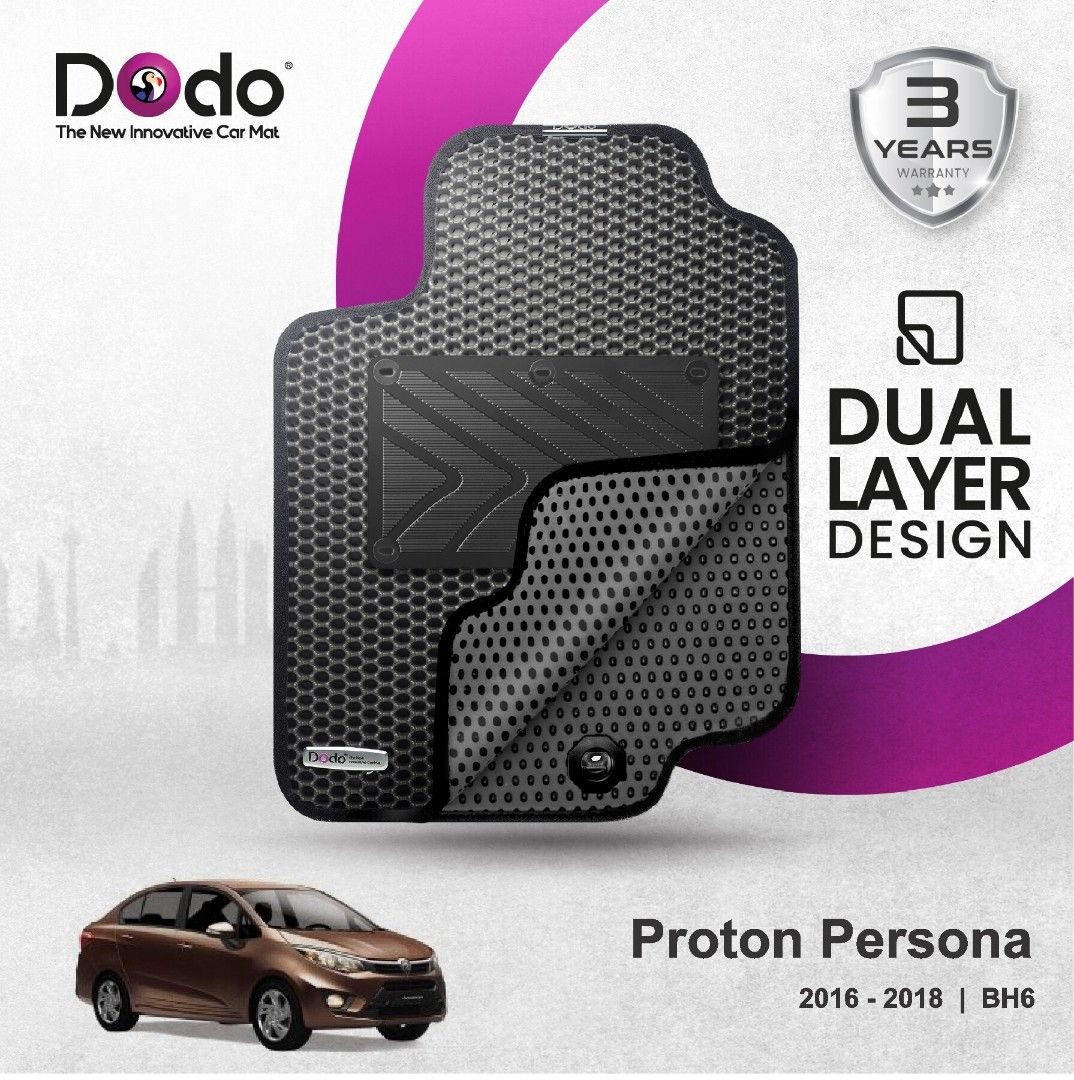 Proton Persona Dodo Car Mat, Auto Accessories on Carousell