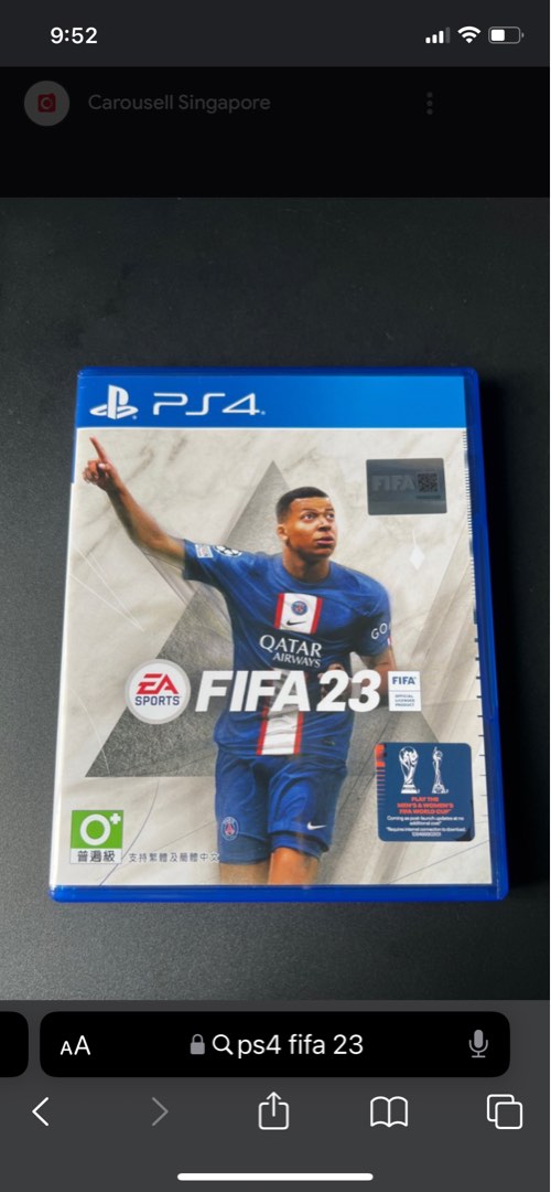 PS4 Fifa 23, Video Gaming, Video Games, PlayStation on Carousell