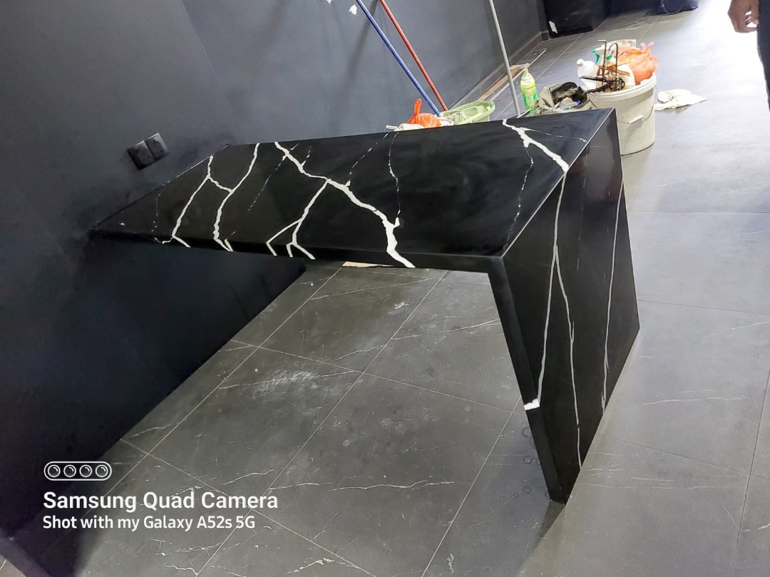 Quartz / Sintered Stone/ Solid Surface / Marble / Granite / Vanity top ...