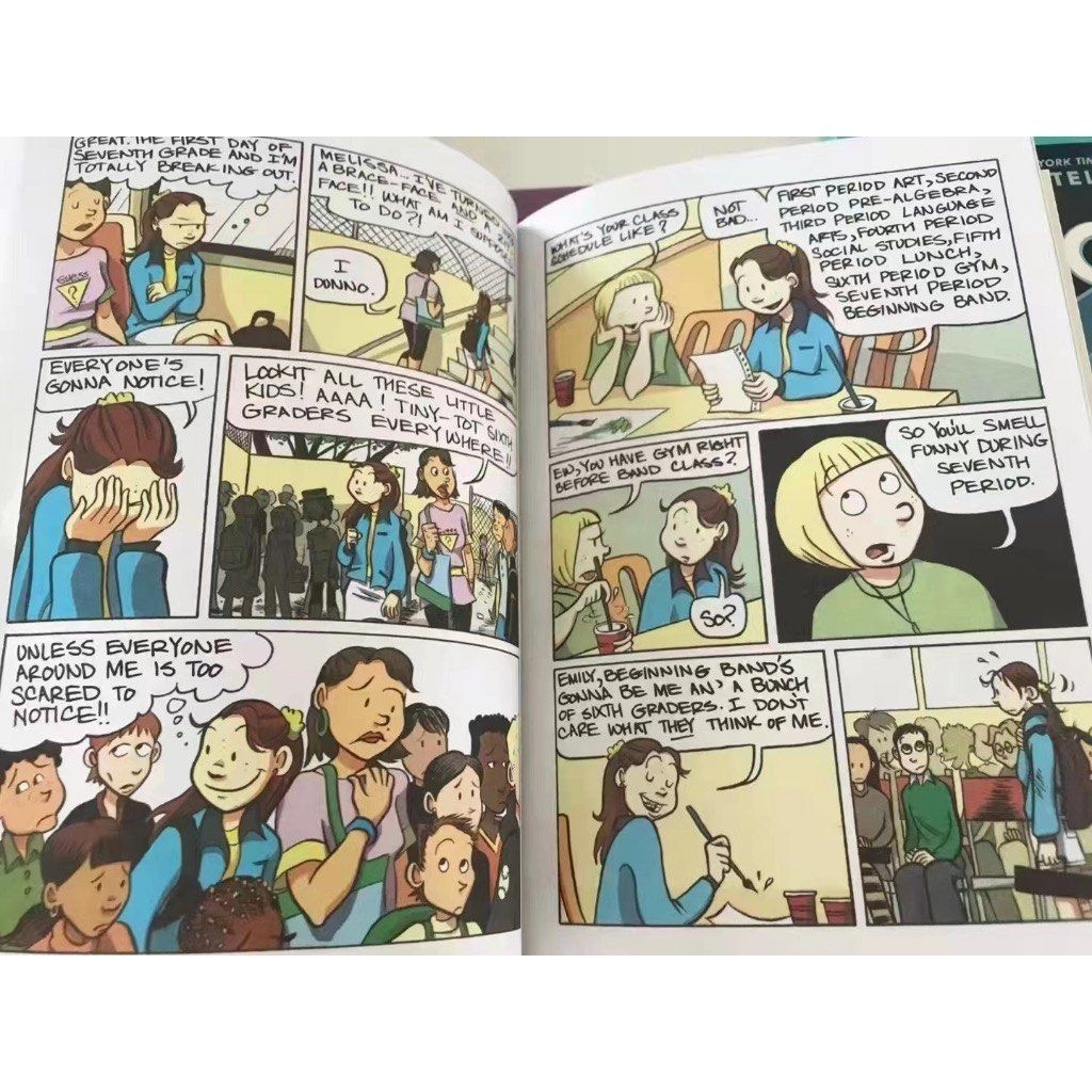 Raina Telgemeier Series (Sisters, Drama, Smile, Ghosts, Guts, Share ...