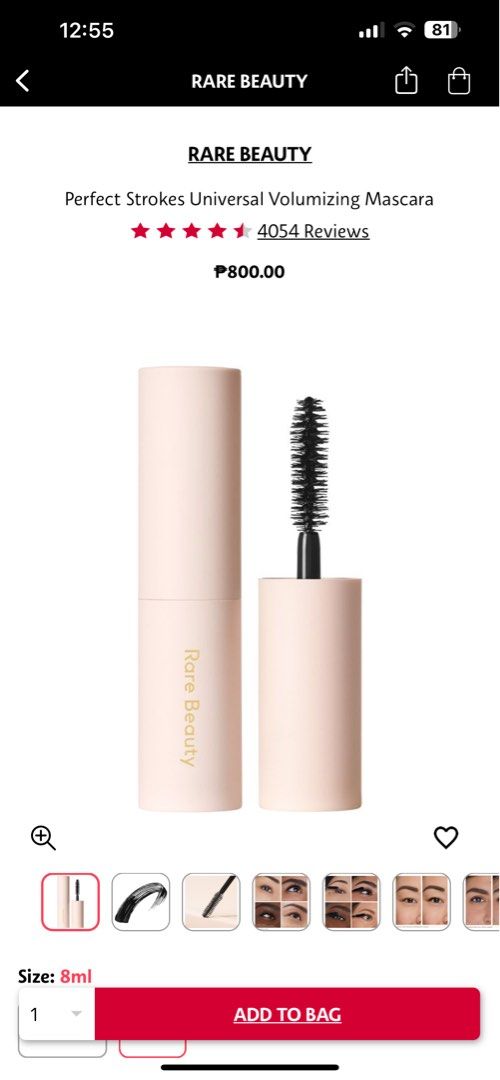 Rare beauty mascara, Beauty & Personal Care, Face, Makeup on Carousell