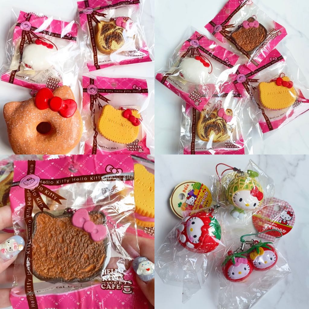 Rare Hello Kitty Squishies, Hobbies & Toys, Toys & Games on Carousell