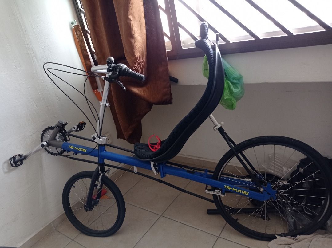 Recumbent bicycle. Tri-Matrix, Sports Equipment, Bicycles & Parts ...