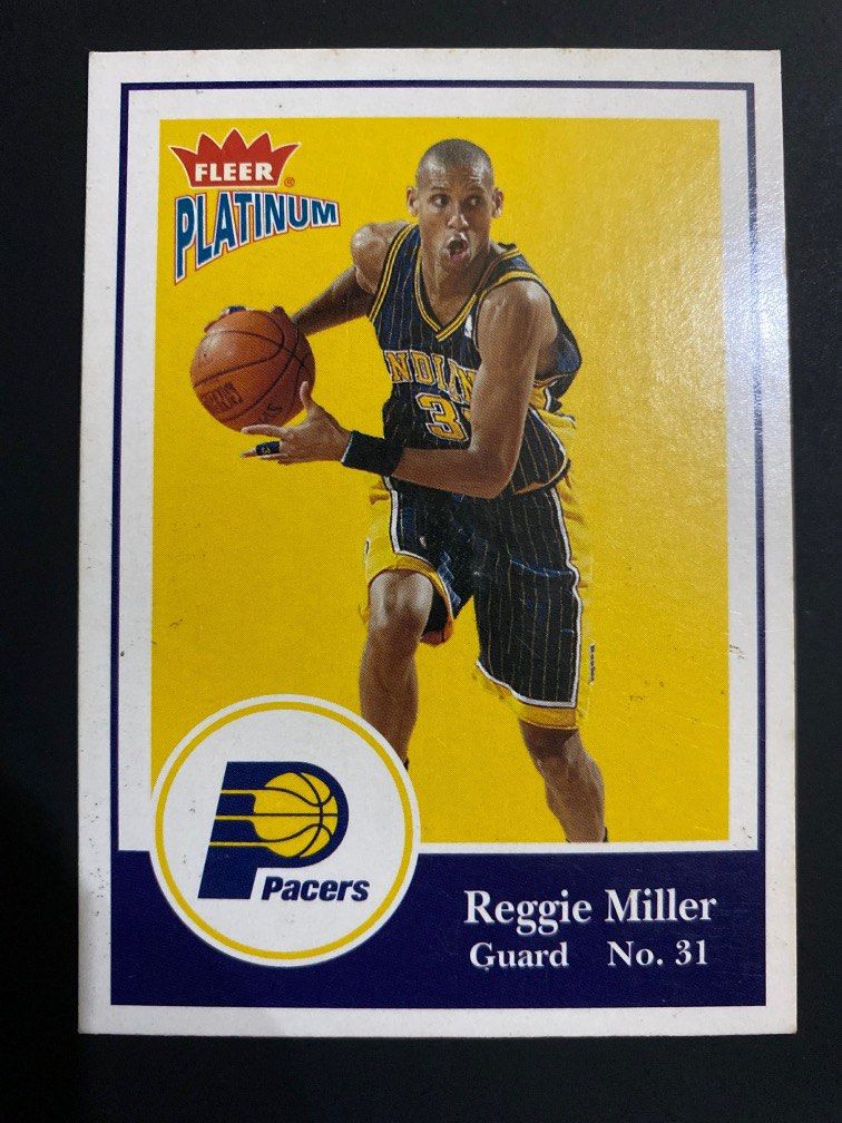 Reggie Miller Fleer Platinum Collectible Cards, Hobbies & Toys, Toys ...
