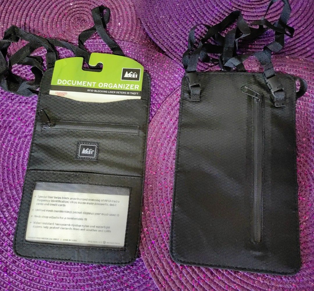 Rei document,i.d & card holder (rfid), Men's Fashion, Watches ...