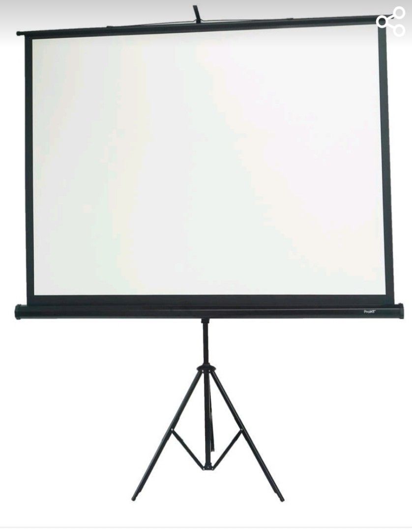 Remaco 6 ft branded projector screen, TV & Home Appliances, TV ...