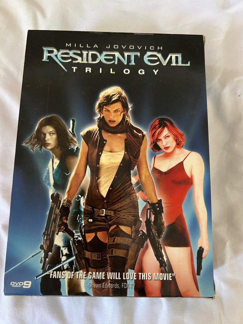 Resident Evil Trilogy, TV & Home Appliances, TV & Entertainment, Blu ...
