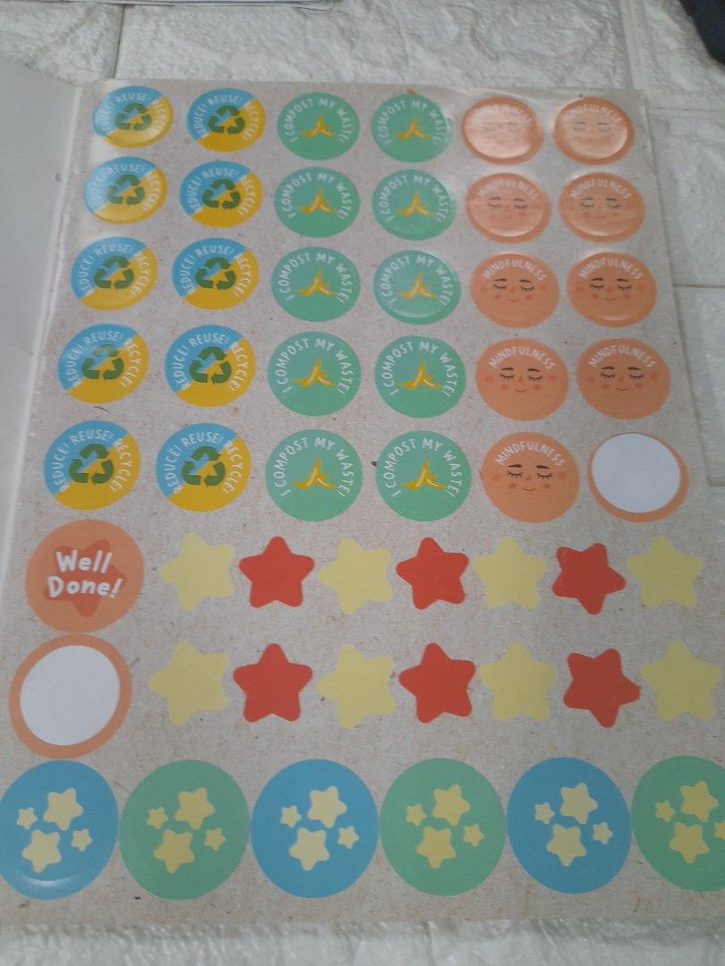 Reward Chart Sticker Book, Hobbies & Toys, Books & Magazines, Children ...