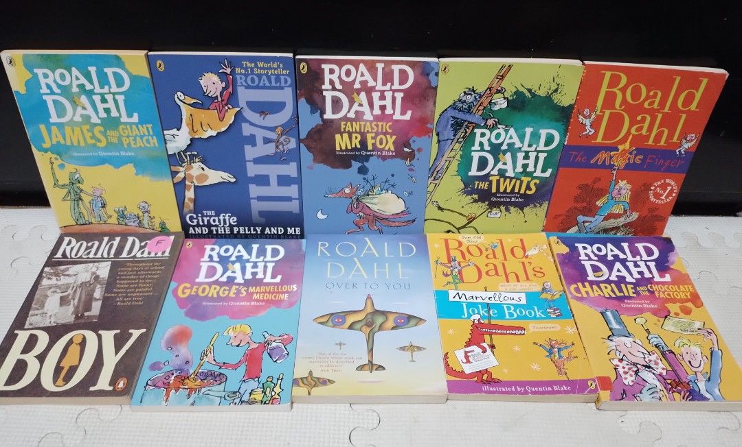 Roald Dahl bundle - teen fiction novels, Hobbies & Toys, Books ...