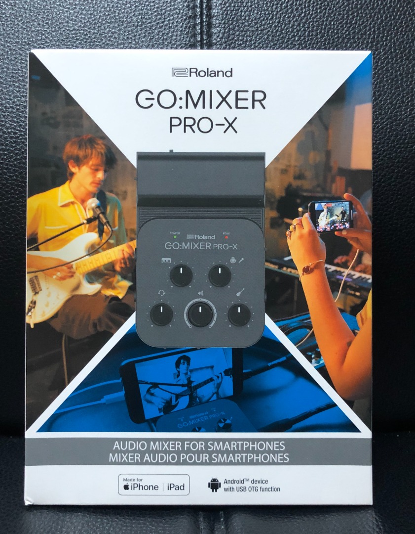 Roland Go:Mixer Pro-X Audio Mixer for Smartphones [100% New], 音響器材, 可攜式 ...