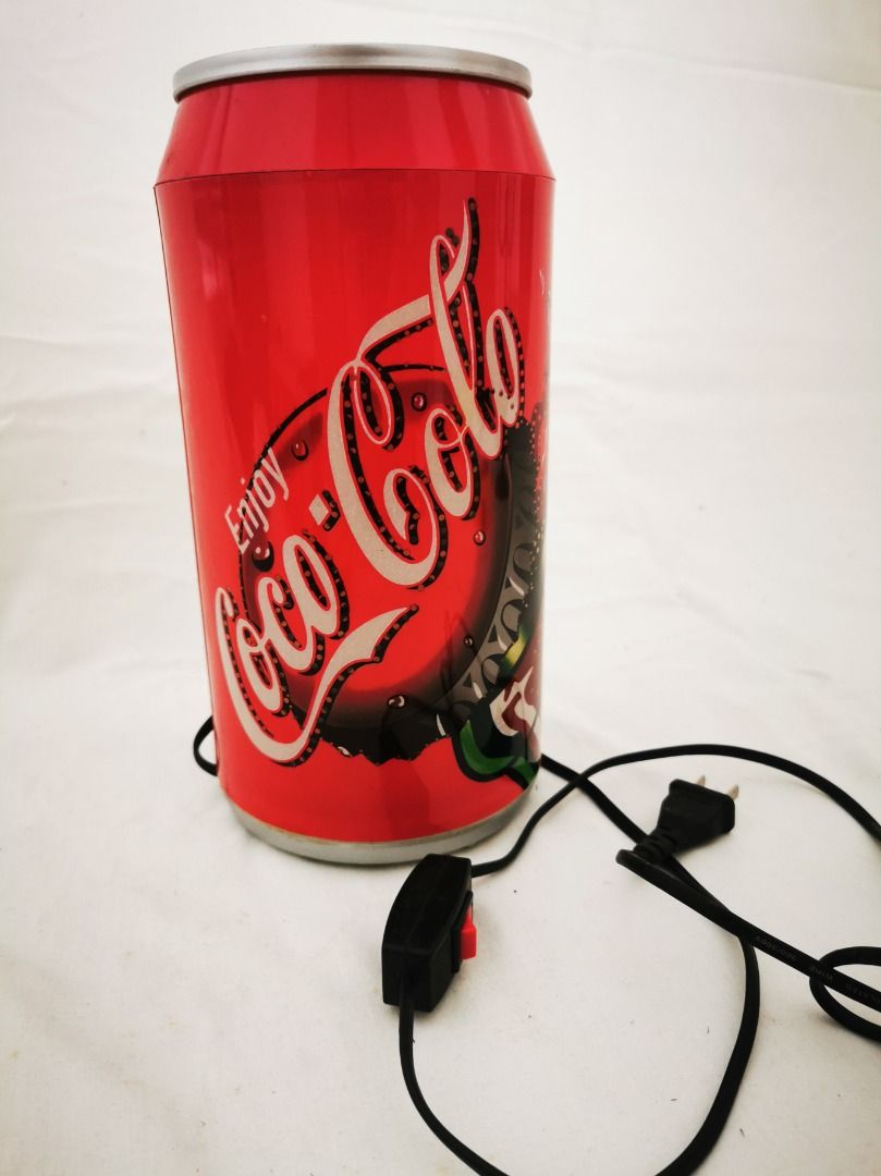 Rotating Soda Can Lamp, Furniture & Home Living, Lighting & Fans ...