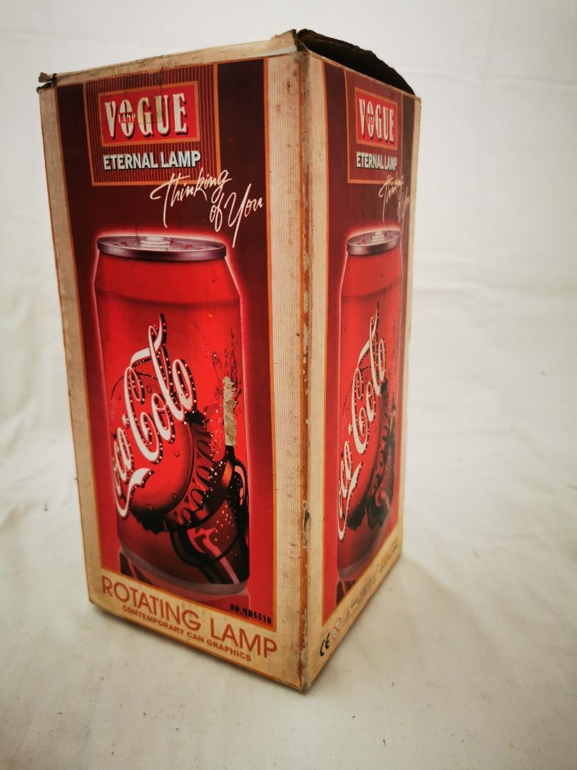 Rotating Soda Can Lamp, Furniture & Home Living, Lighting & Fans ...