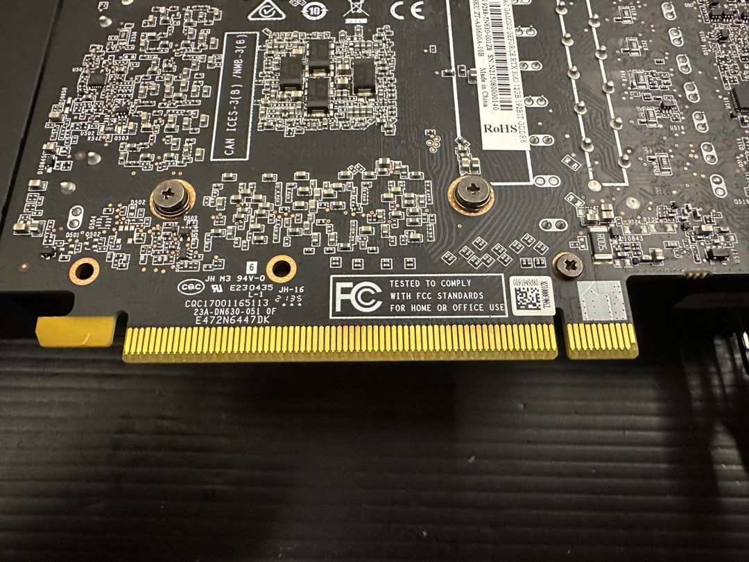 RTX 3060 12gb zotac blower edition, Computers & Tech, Parts ...