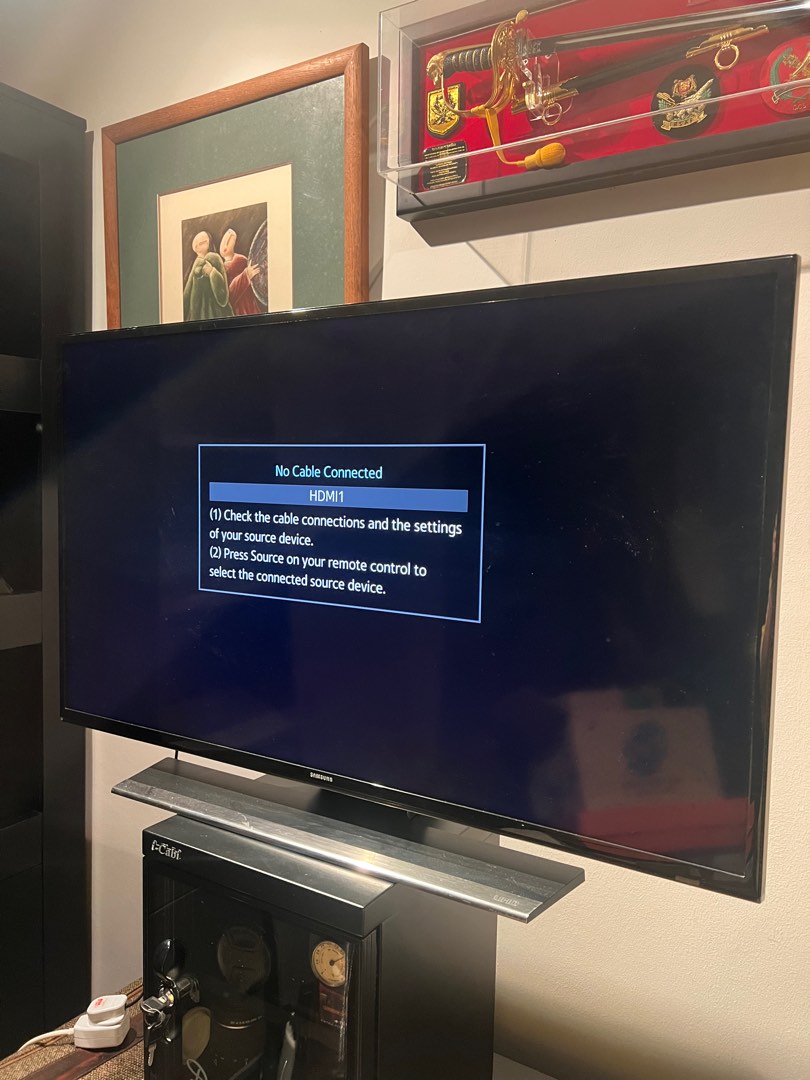 Samsung 40" 4K UA-40HU7000 LED TV, TV & Home Appliances, TV ...