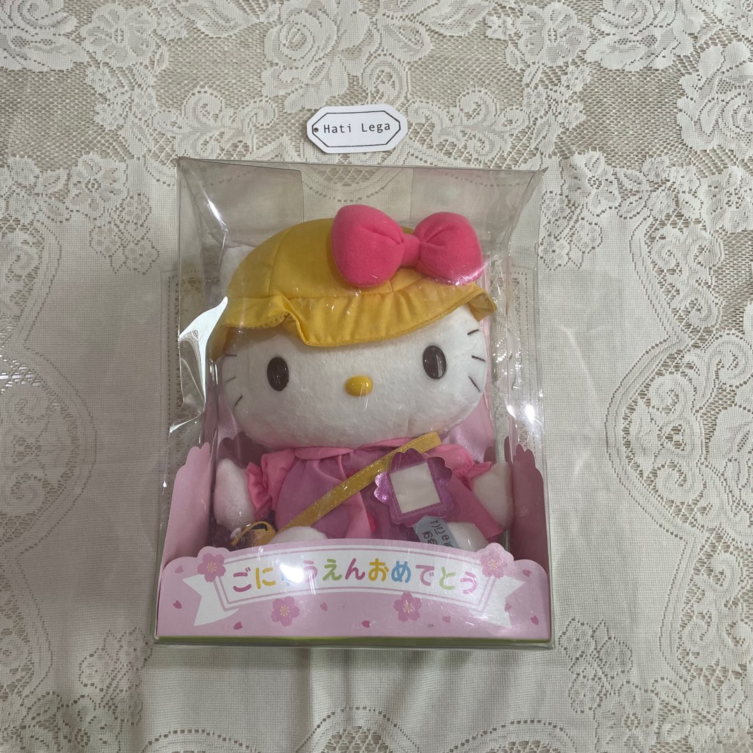 Sanrio Hello Kitty Kindergarten Doll | Boneka Sanrio Hello Kitty, Toys ...