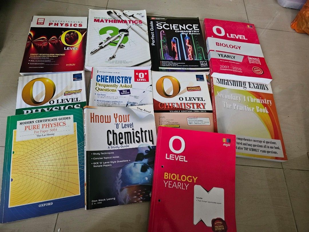 O LEVEL Secondary school textbooks assessment books, Hobbies & Toys ...
