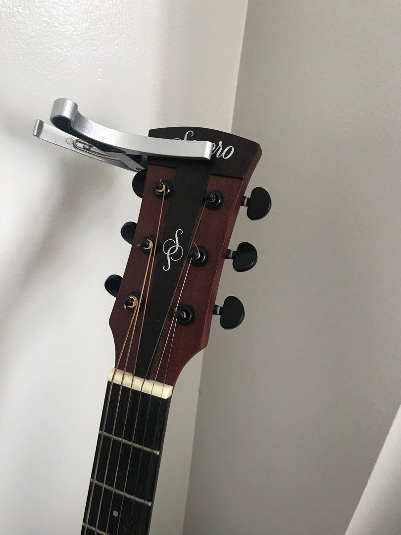 Severo Acoustic Guitar, Hobbies & Toys, Music & Media, Musical ...