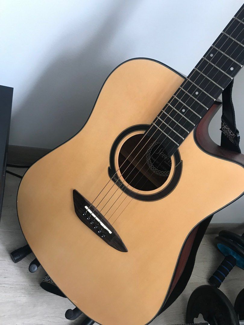 Severo Acoustic Guitar, Hobbies & Toys, Music & Media, Musical Instruments on Carousell