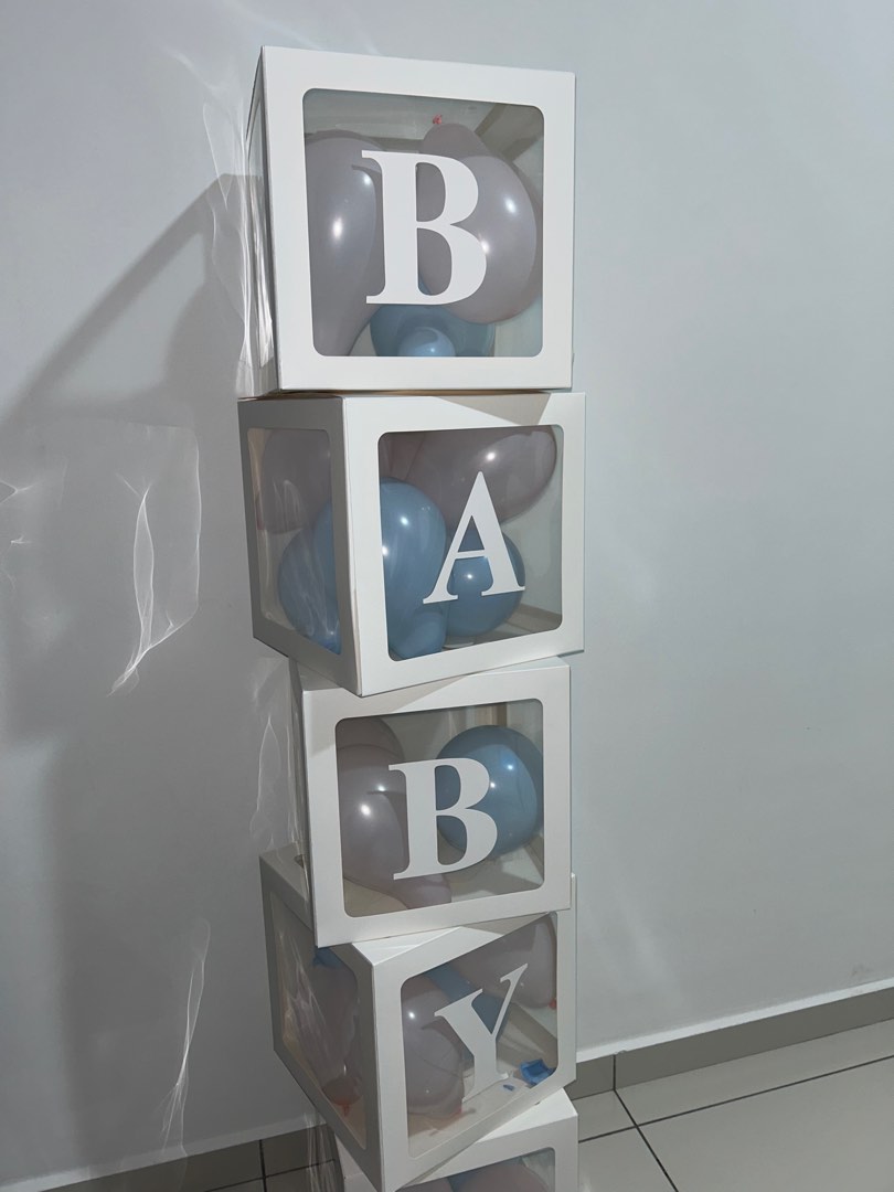 Sewa Rental Box Transparent Baby Alphabet, Furniture & Home Living ...