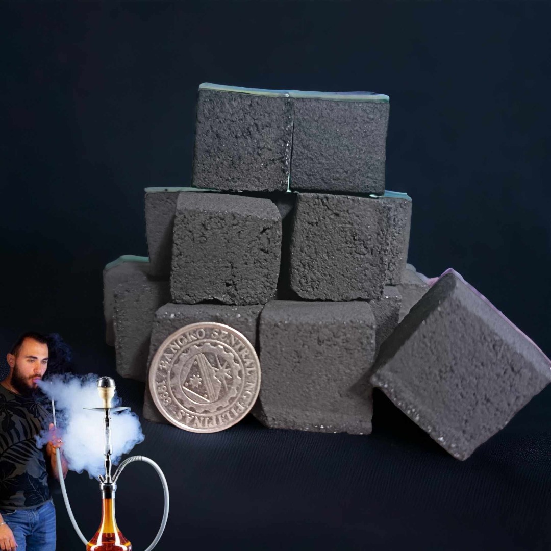 Shisha charcoal made from coconut shell, Food & Drinks, Beverages on ...