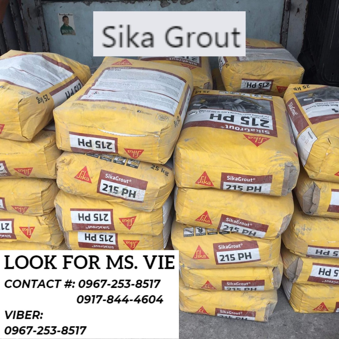 SIKA GROUT (215 & 212), Commercial & Industrial, Industrial Equipment ...