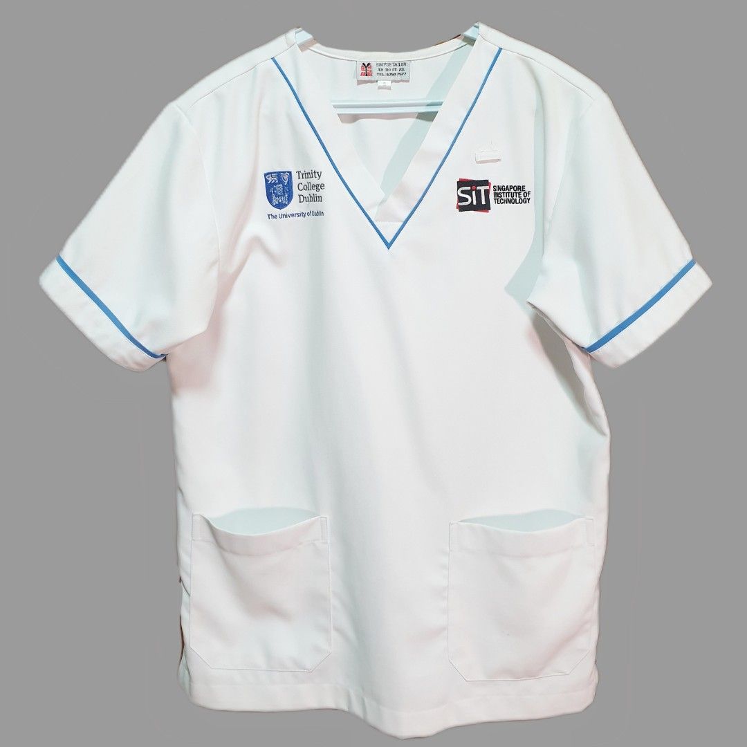 SIT Physiotherapy Clinicals Scrubs Uniform, Health & Nutrition, Medical ...