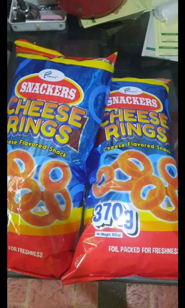 SNACKER CHEESE RINGS BIG - TO ROSARIO PASIG, Food & Drinks, Other Food ...