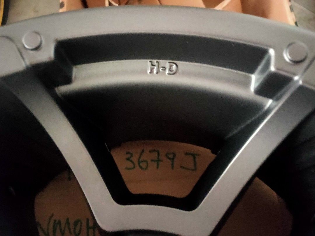 Softail breakout acc rims, Motorcycles, Motorcycle Accessories on Carousell