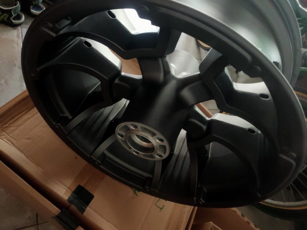 Softail breakout acc rims, Motorcycles, Motorcycle Accessories on Carousell