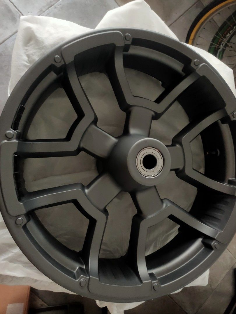 Softail breakout acc rims, Motorcycles, Motorcycle Accessories on Carousell