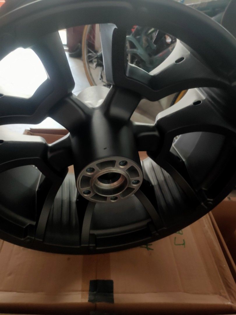 Softail breakout acc rims, Motorcycles, Motorcycle Accessories on Carousell