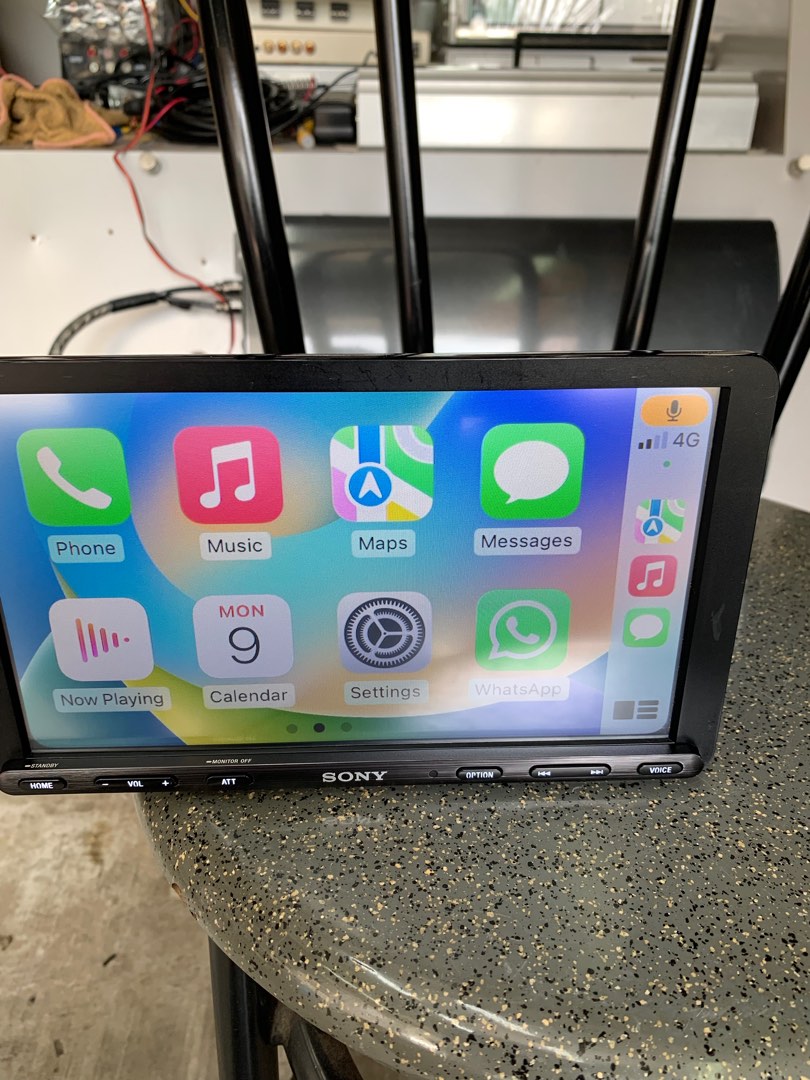 Sony AX-8000. 9in CarPlay n android auto stereo, Car Accessories ...