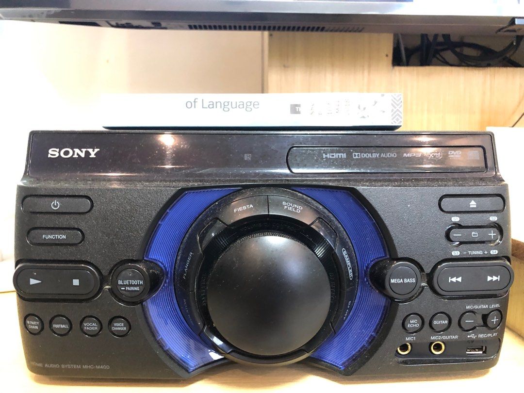 Sony Component - M40D High Power Audio System with DVD, Audio ...
