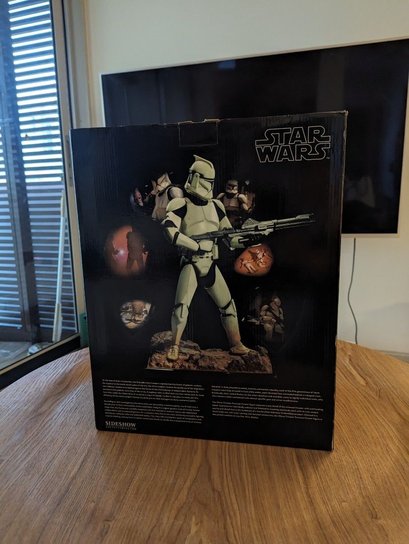 Star wars clone trooper sideshow premium format statue maquette ...