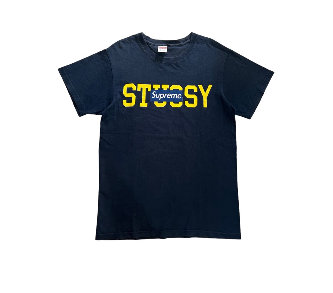 Stussy x Supreme, Men's Fashion, Tops & Sets, Tshirts & Polo Shirts on ...