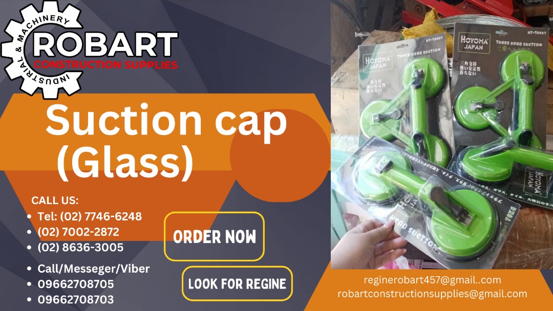 Suction cap (Glass), Commercial & Industrial, Construction Tools ...