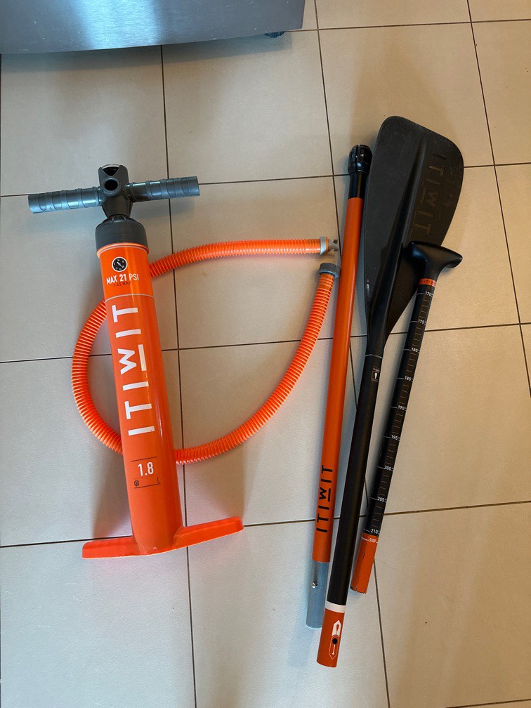 SUP paddle and pump, Sports Equipment, Other Sports Equipment and ...