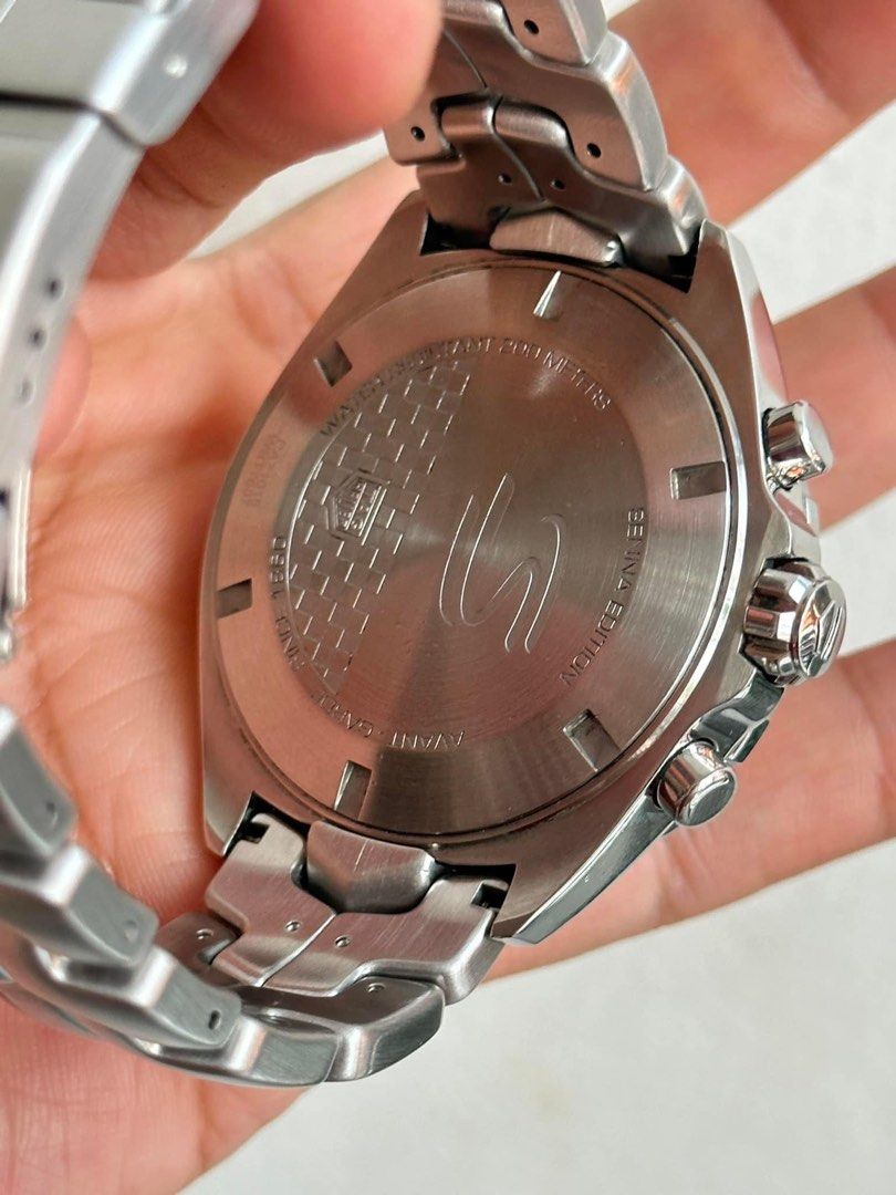 Swiss TAG Formula 1 “Senna” Special Edition Chronograph Quartz Watch ...