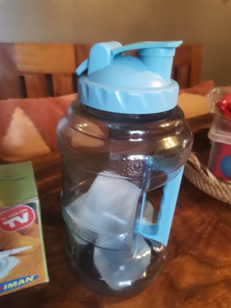 Take all 2 pcs patty molder and big water jug, Furniture & Home Living ...