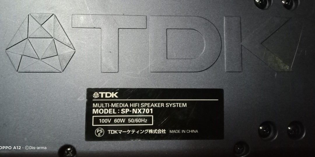 TDK SP-NX701, Audio, Soundbars, Speakers & Amplifiers on Carousell